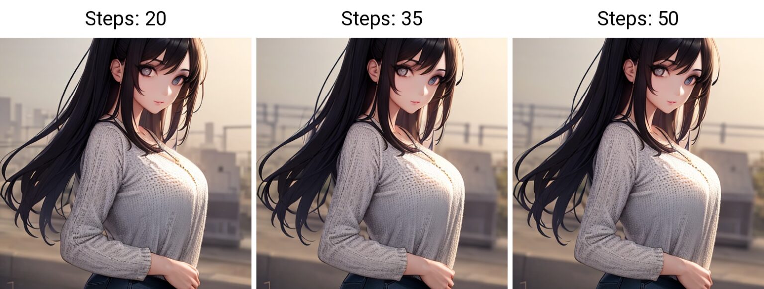 [Stable Diffusion Web UI] サンプリング方法(Sampling method)の違いによる生成画像の出力結果を比較検証！ | コッコ隊長の勉強部屋