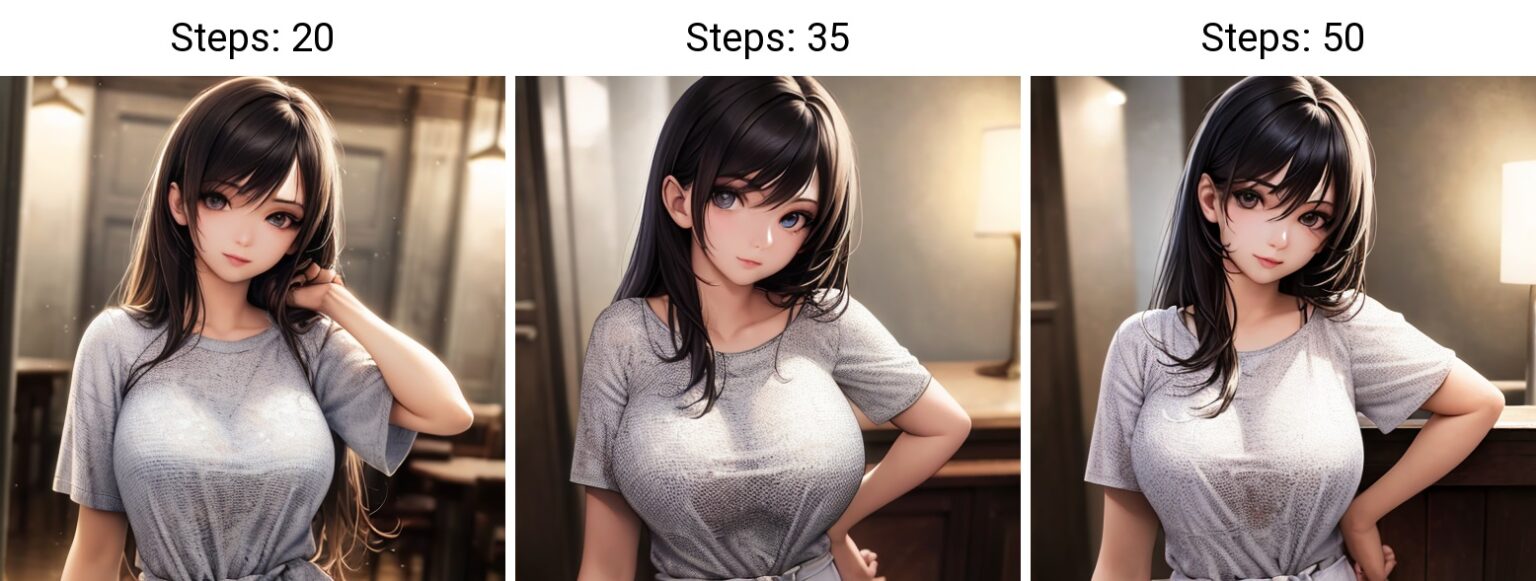 [Stable Diffusion Web UI] サンプリング方法(Sampling method)の違いによる生成画像の出力結果を比較検証！ | コッコ隊長の勉強部屋
